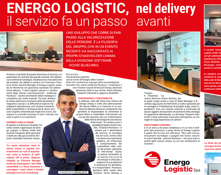 Energo Logistic - Servizi di Consegna e Installazione - Energo Logistic